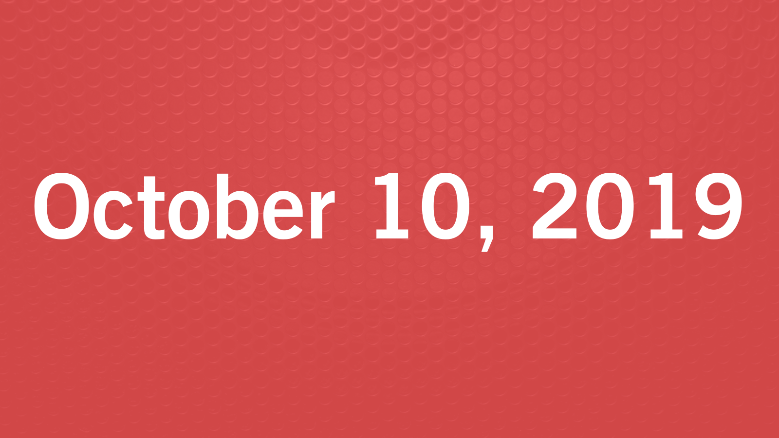 Weekly Quercus Updates (October 10, 2019) - Education Technology Office